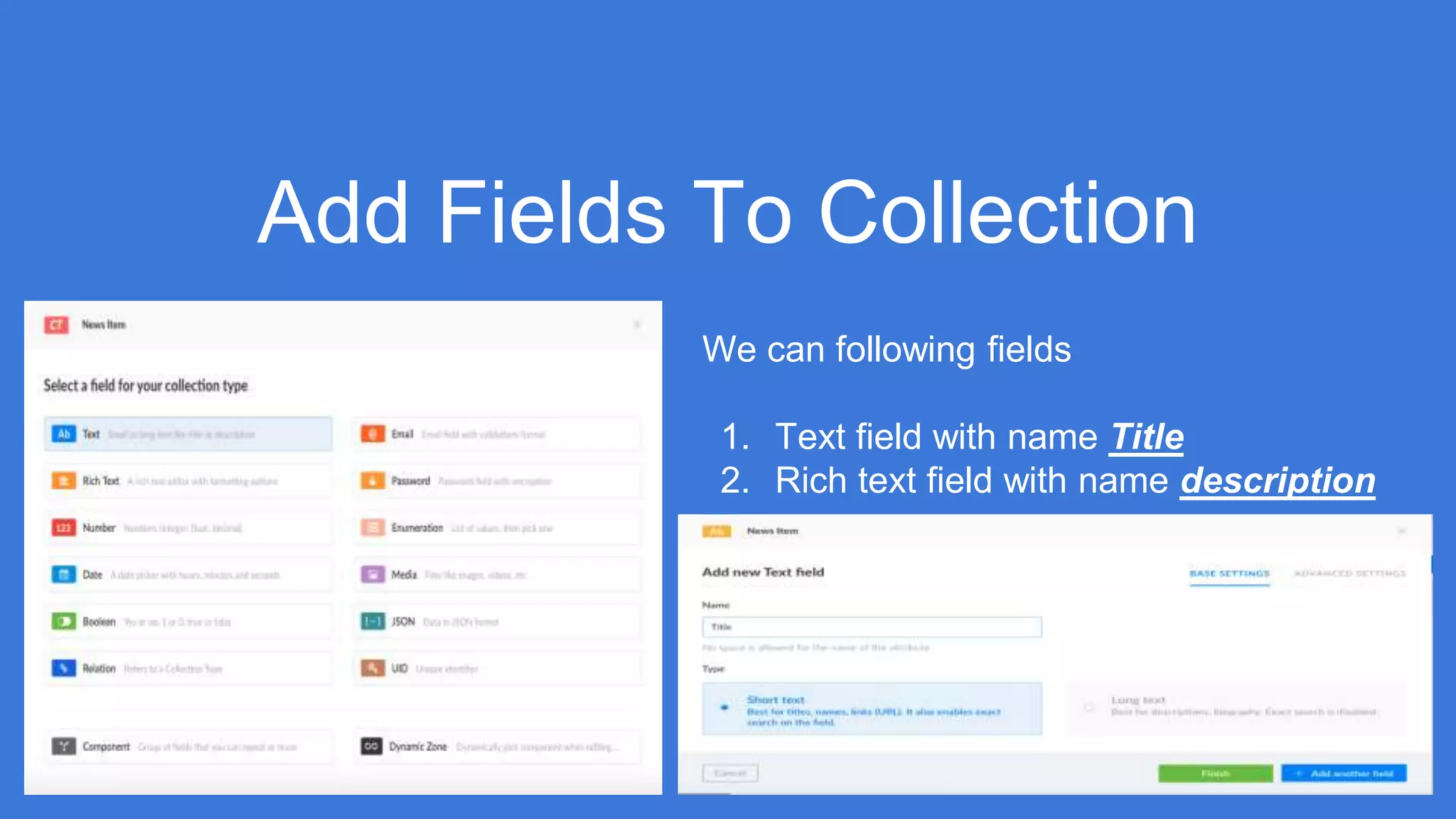 RESTFul API for news application using strapi headless cms | PPT RESTFul API for news application using strapi headless cms | PPT
