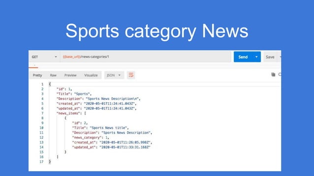Restful Api For News Application Using Strapi Headless Cms Ppt