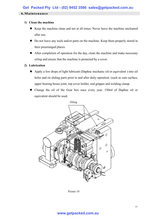 Strapping Machine Spare Parts List Pdf | Reviewmotors.co