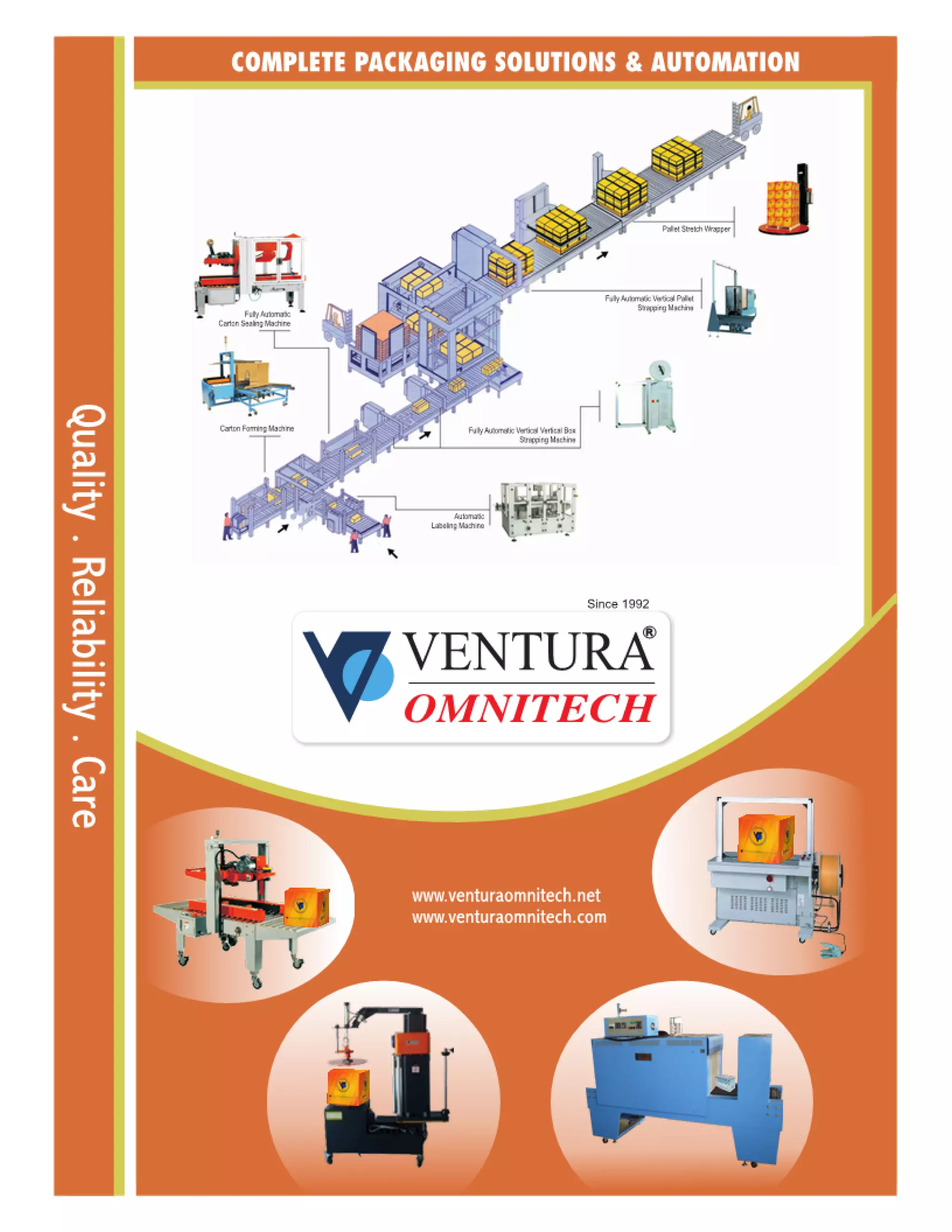 Ventura Omnitech Private Limited, Coimbatore, Packaging Machines | PDF