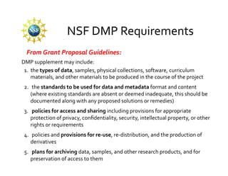 DMPTool at NNLM Research Lifecycle: Partnering for Success | PPT