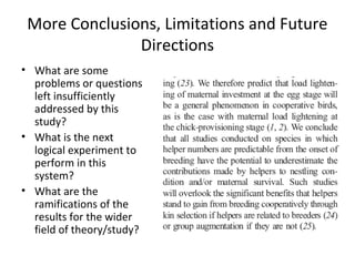 How to read a scientific paper in biology | PPT