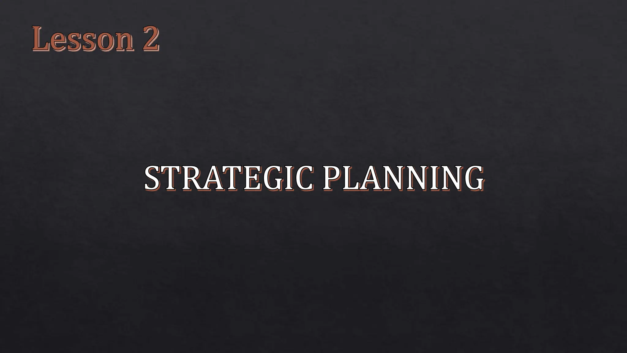 strategic management PowerPoint presentation | PPTX