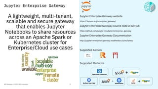 Strata - Scaling Jupyter with Jupyter Enterprise Gateway | PPT