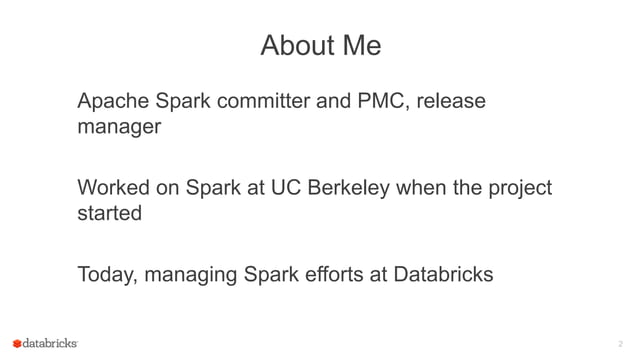 Tuning and Debugging in Apache Spark | PPT