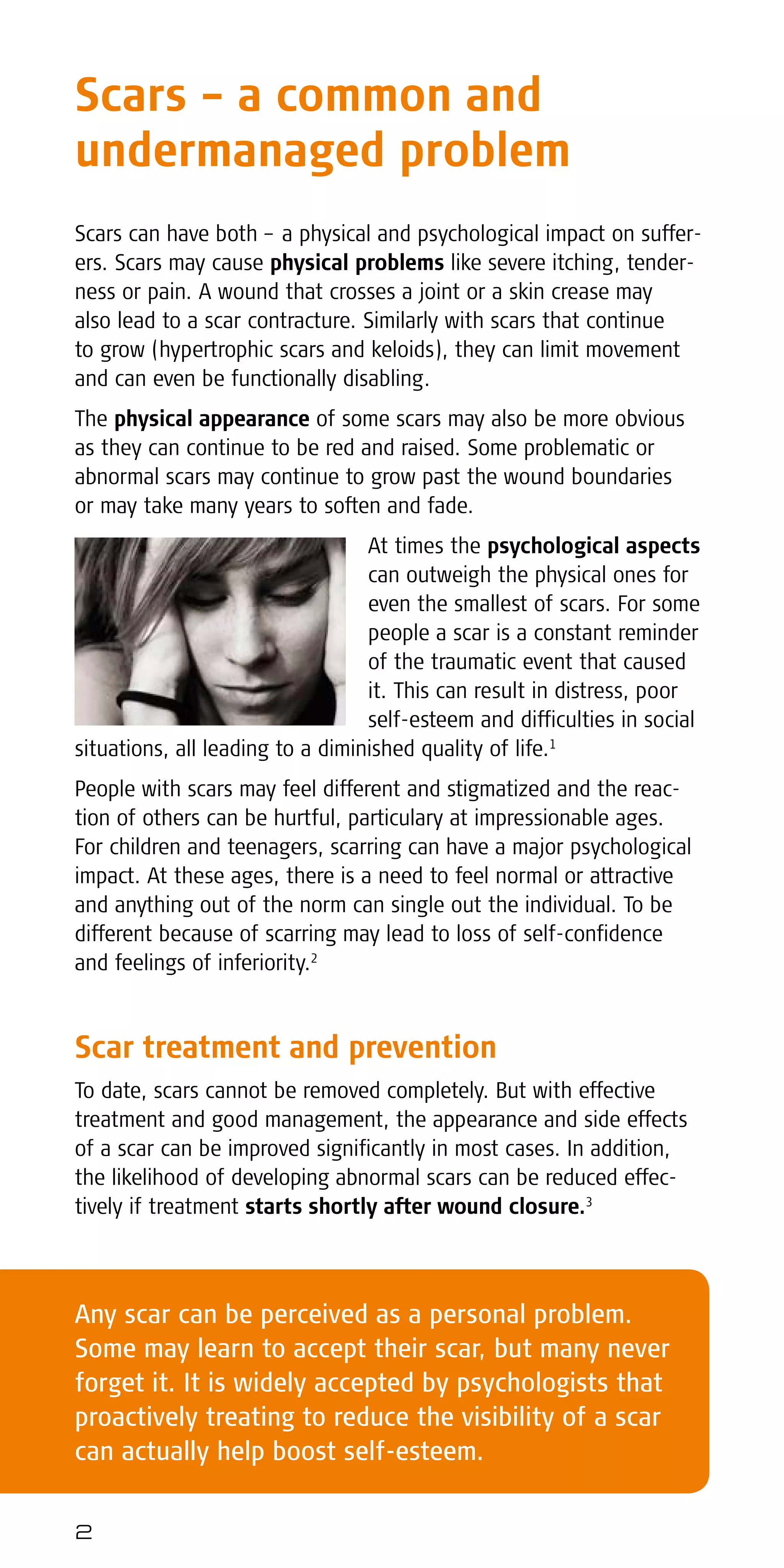 Strataderm - scar treatment and prevention with silicone | PDF