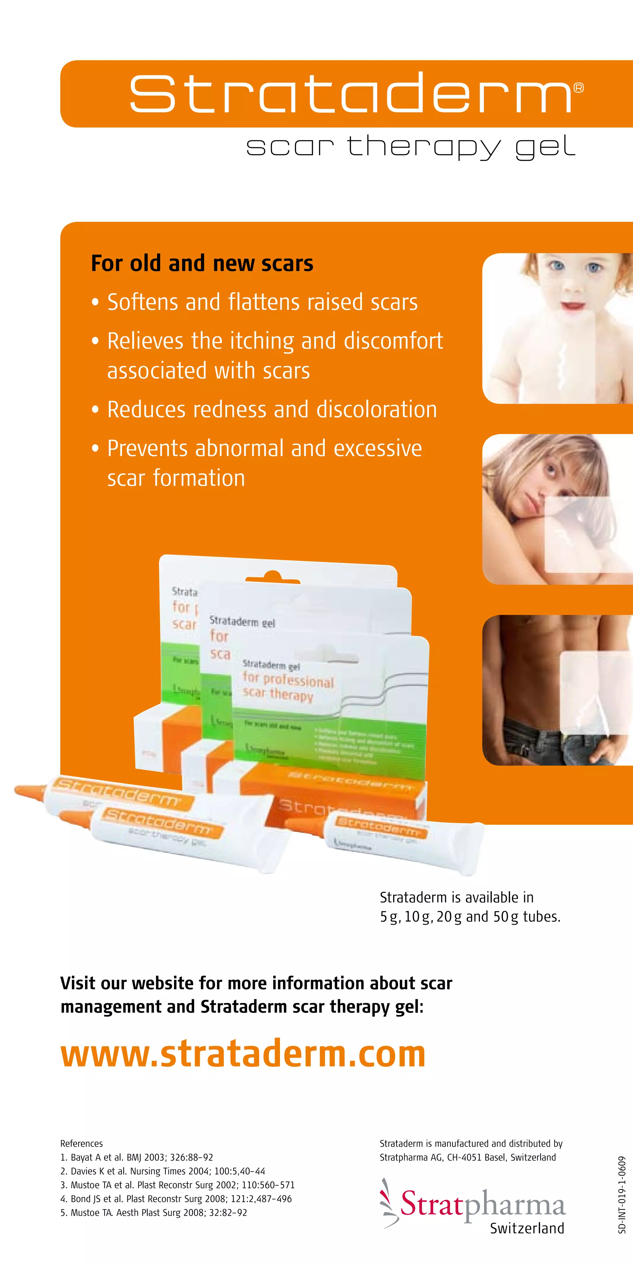 Strataderm - scar treatment and prevention with silicone | PDF