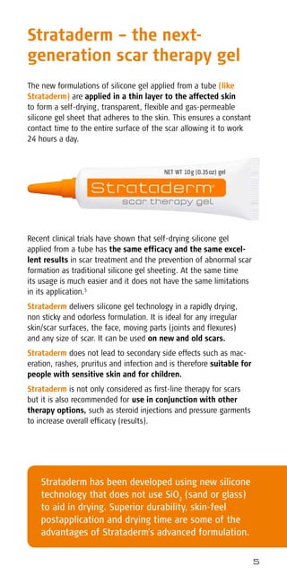 Strataderm - scar treatment and prevention with silicone | PDF