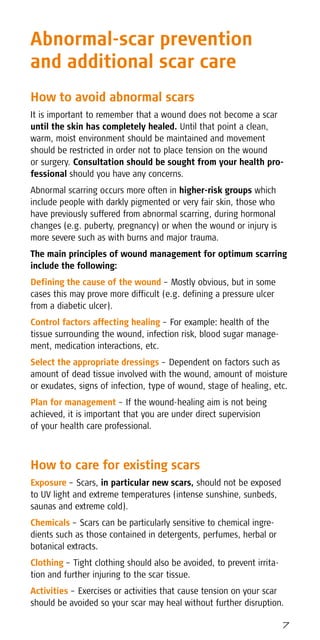 Strataderm - scar treatment and prevention with silicone | PDF