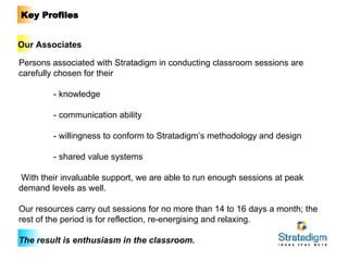 Stratadigm Key Profiles | PPT