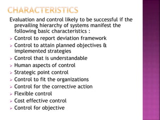 Stratagic evolution & control | PPT