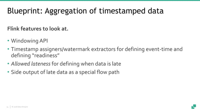 Stream Processing For The Practitioner Blueprints For Common Stream Processing Use Cases With