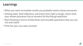 Stream processing for the practitioner: Blueprints for common stream ...