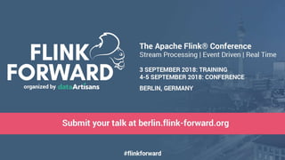 Stream processing for the practitioner: Blueprints for common stream ...