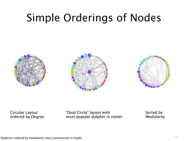 Visualizing Networks: Beyond the Hairball | PPT