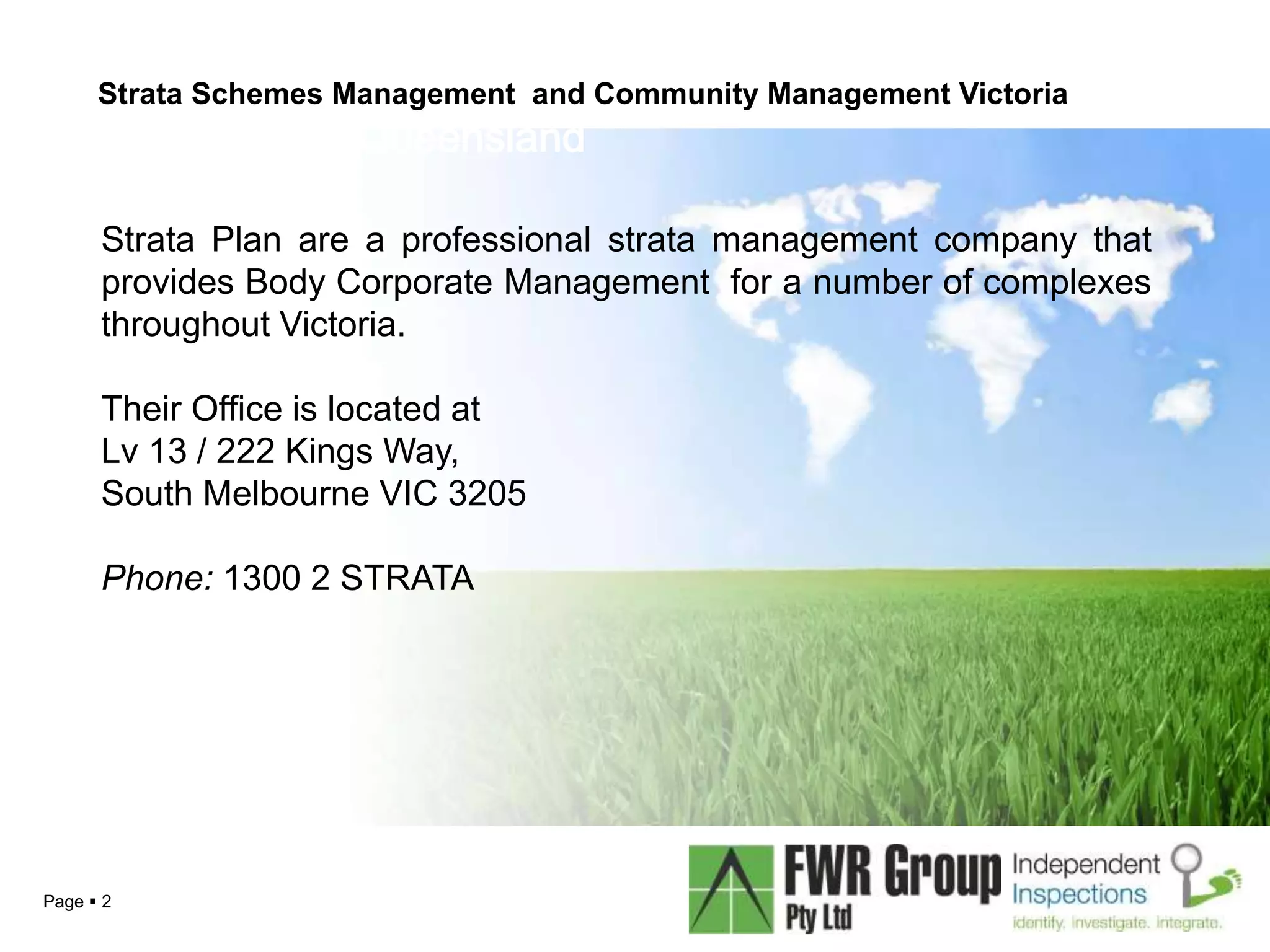 Strata plan vic | PPT