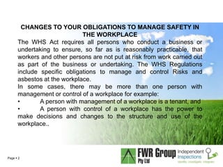 Strata safety management presentation | PPTX