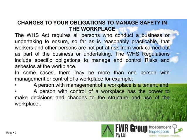 Strata safety management presentation | PPTX