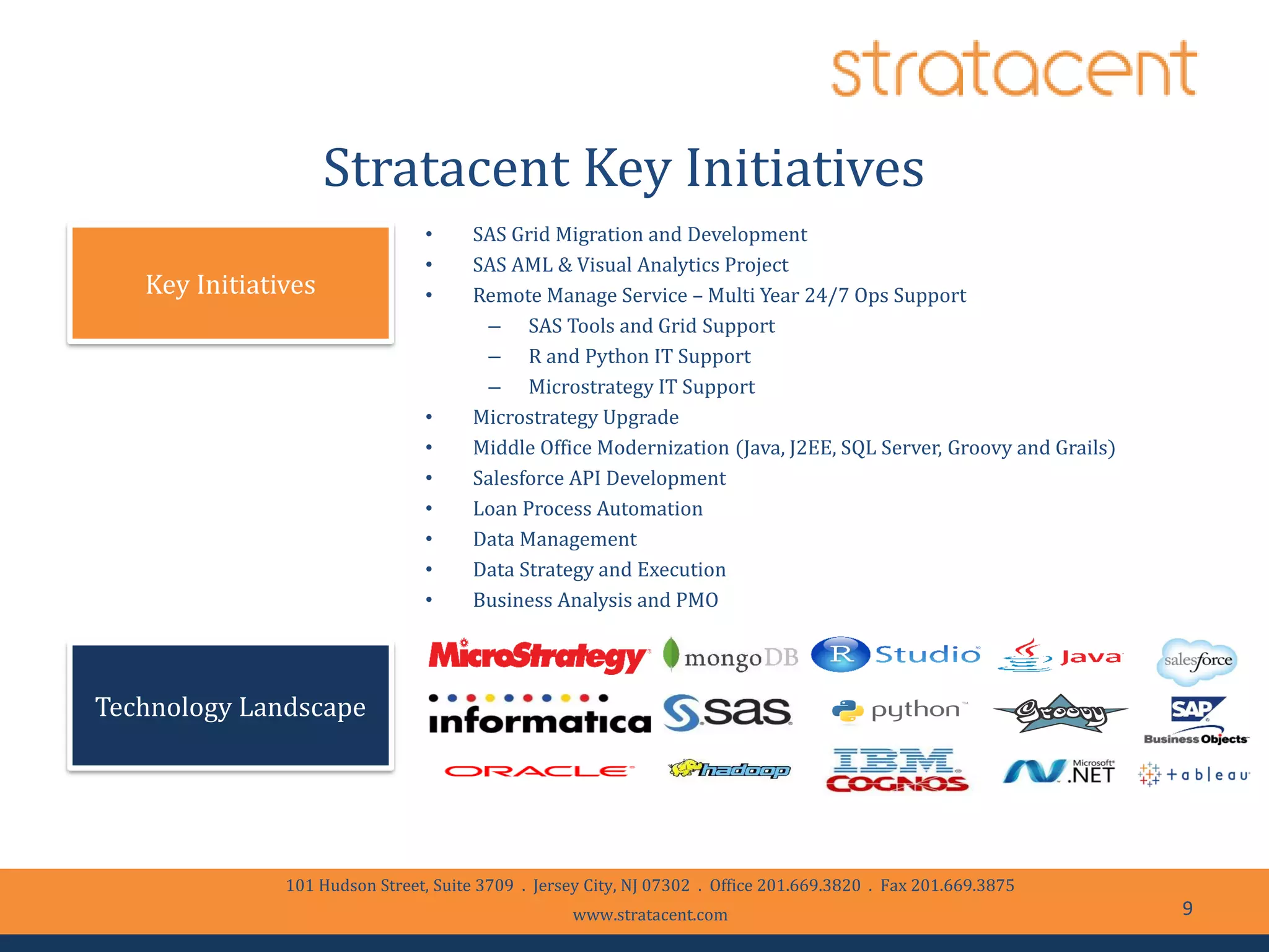 Stratacent intro | PDF