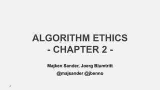 How are your morals? Ethics in algorithms and IoT | PPTX | Artificial ...