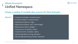 The Architecture of Decoupling Compute and Storage with Alluxio | PPT