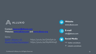 The Architecture of Decoupling Compute and Storage with Alluxio | PPT