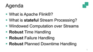 Robust stream processing with Apache Flink | PPTX
