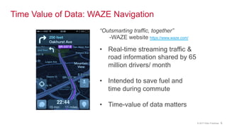 Why Stream? Advantages of Streaming Architecture #StrataData SJ 2017 presentation | PPT