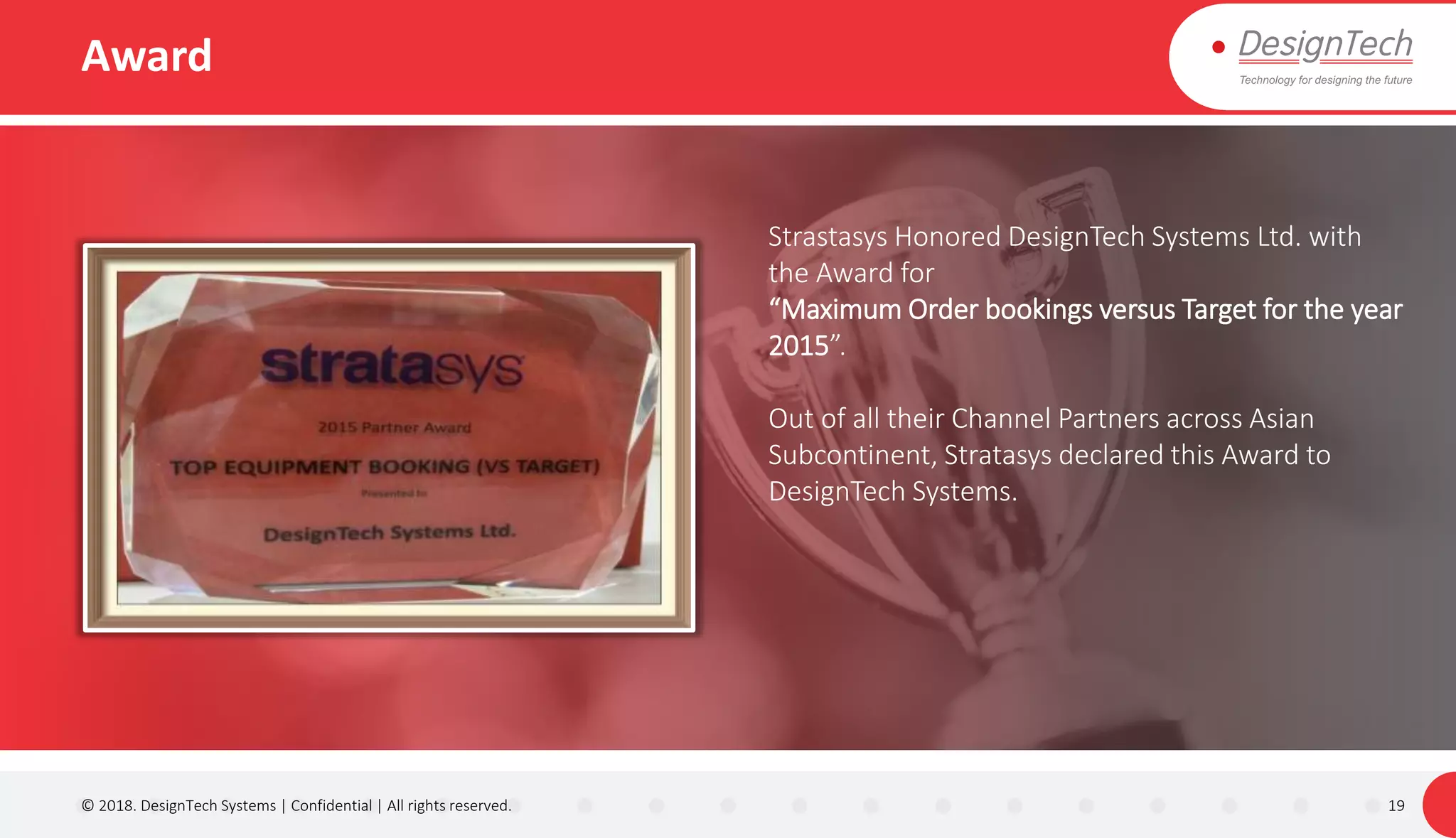 DesignTech Systems - Stratasys Corporate Presentation | PPTX