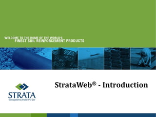Strata web project pictures presentation | PDF