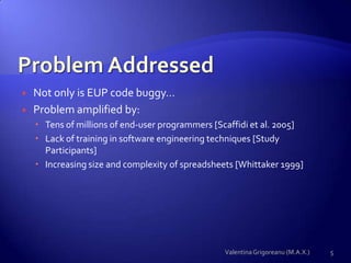 StratCel: A Strategy-Centric Approach to the Design of End-User Debugging Tools | PPTX | Web ...