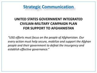 Strategic Communication: A Department of Defense Perspective. Robert ...