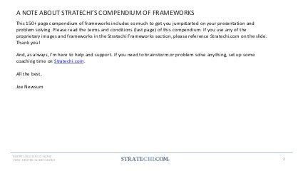 150+ Strategy Frameworks & Templates by a McKinsey Alum | PDF