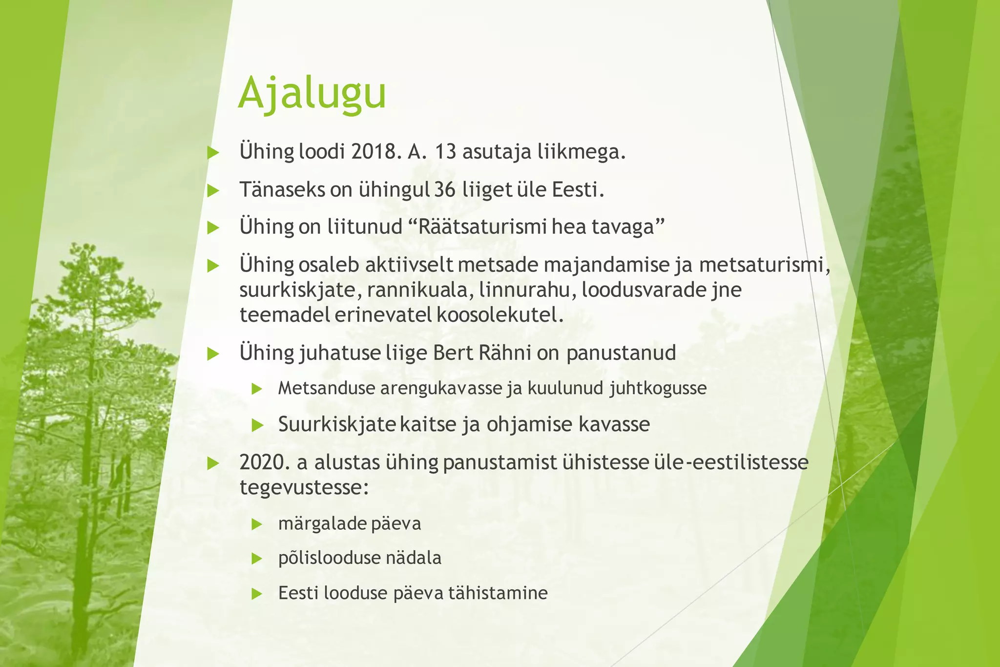 Strateegiapäev ELTÜ eestkoneleja Mart Reimann | PPT