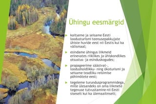 Strateegiapäev ELTÜ eestkoneleja Mart Reimann | PPT