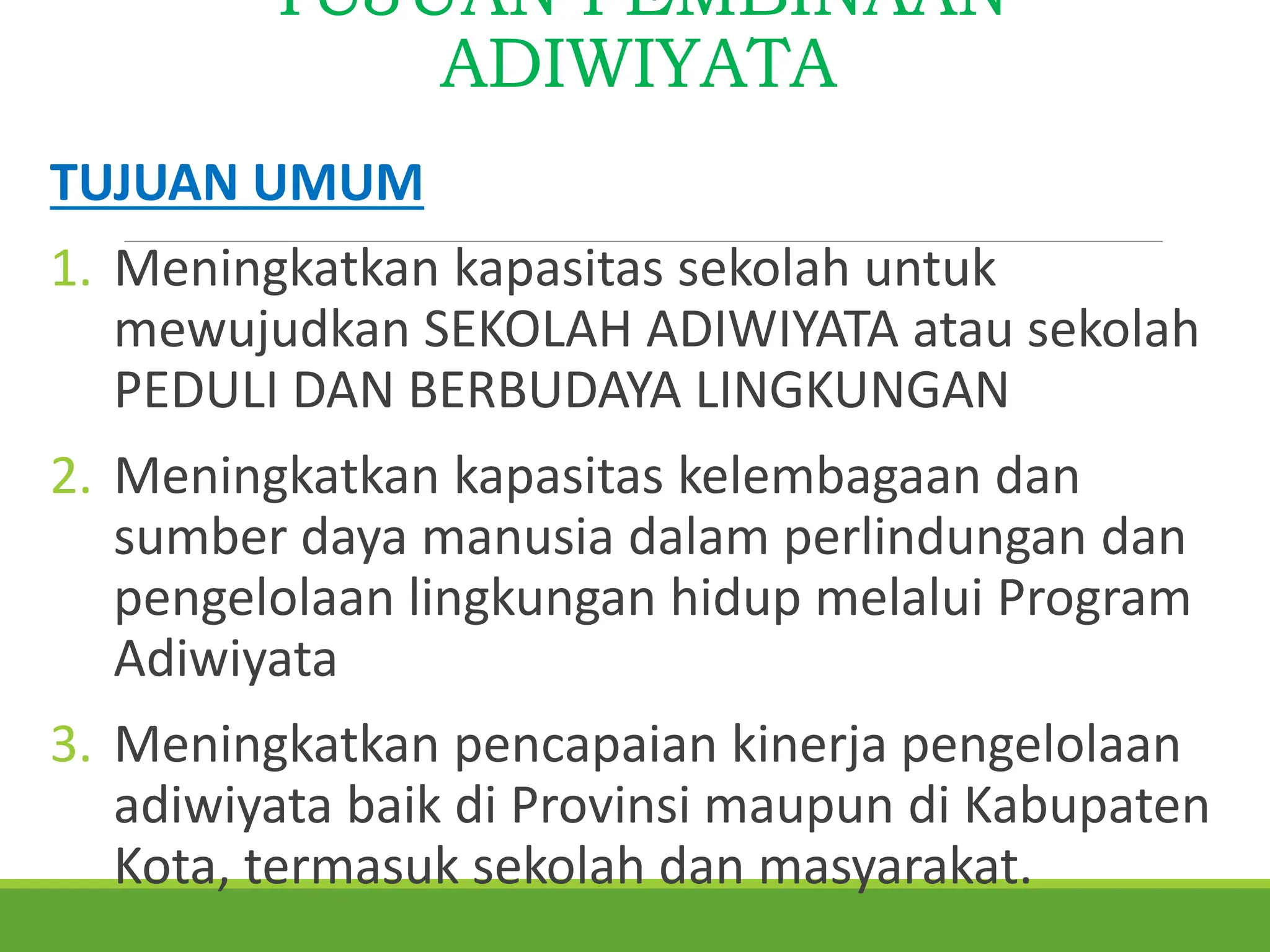 STRATEGI UNTUK MENUJU SEKOLAH ADIWIYATA.ppt