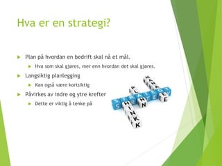 Strategi - sosiale medier | PPTX