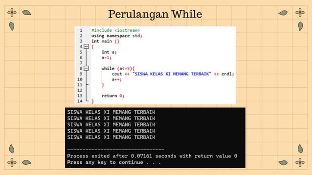STRATEGI ALGORITMIK DAN PEMROGRAMAN - PERULANGAN.pptx