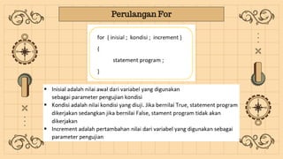 STRATEGI ALGORITMIK DAN PEMROGRAMAN - PERULANGAN.pptx