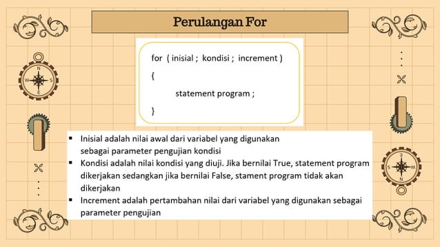 STRATEGI ALGORITMIK DAN PEMROGRAMAN - PERULANGAN.pptx