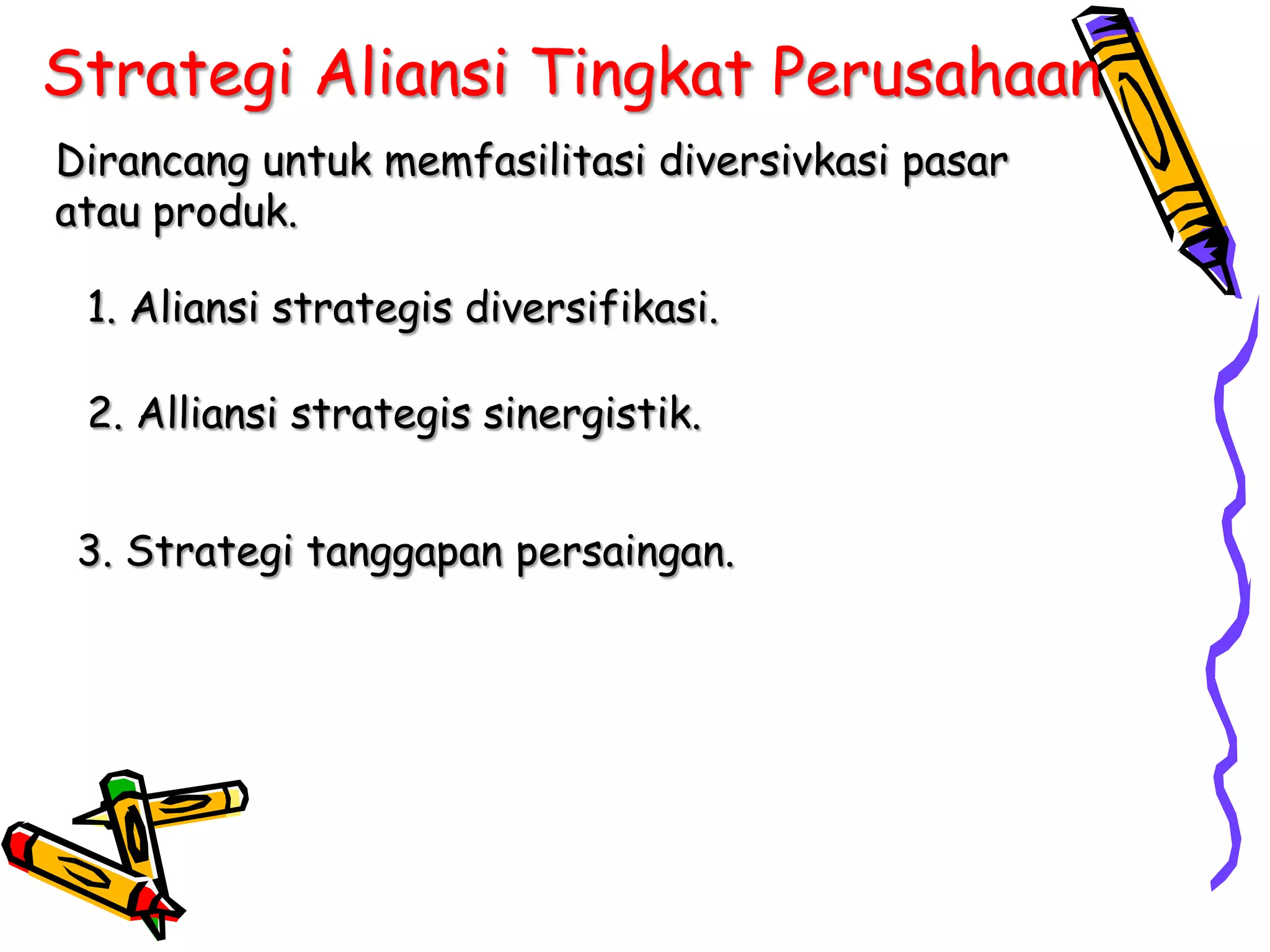 Strategi aliansi | PPTX