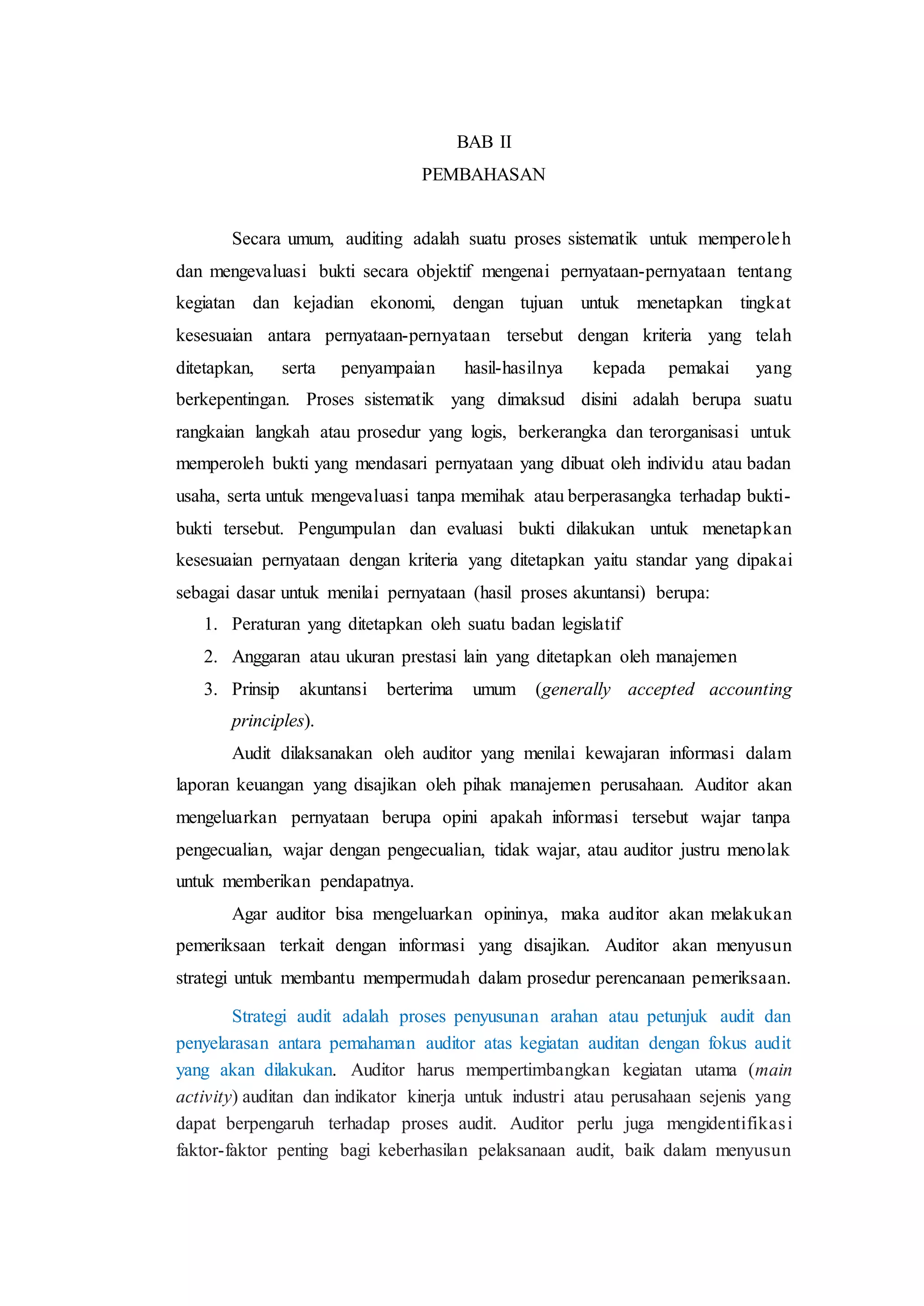 Strategi audit | DOCX