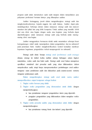 Strategi audit | DOCX