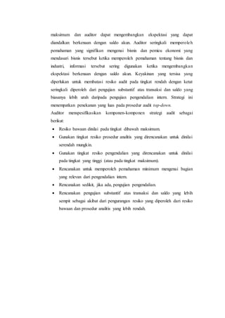 Strategi audit | DOCX