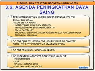STRATEGI PEMBANGUNAN DAYA SAING INDUSTRI DALAM NEGERI MENGHADAPI ACFTA | PPT