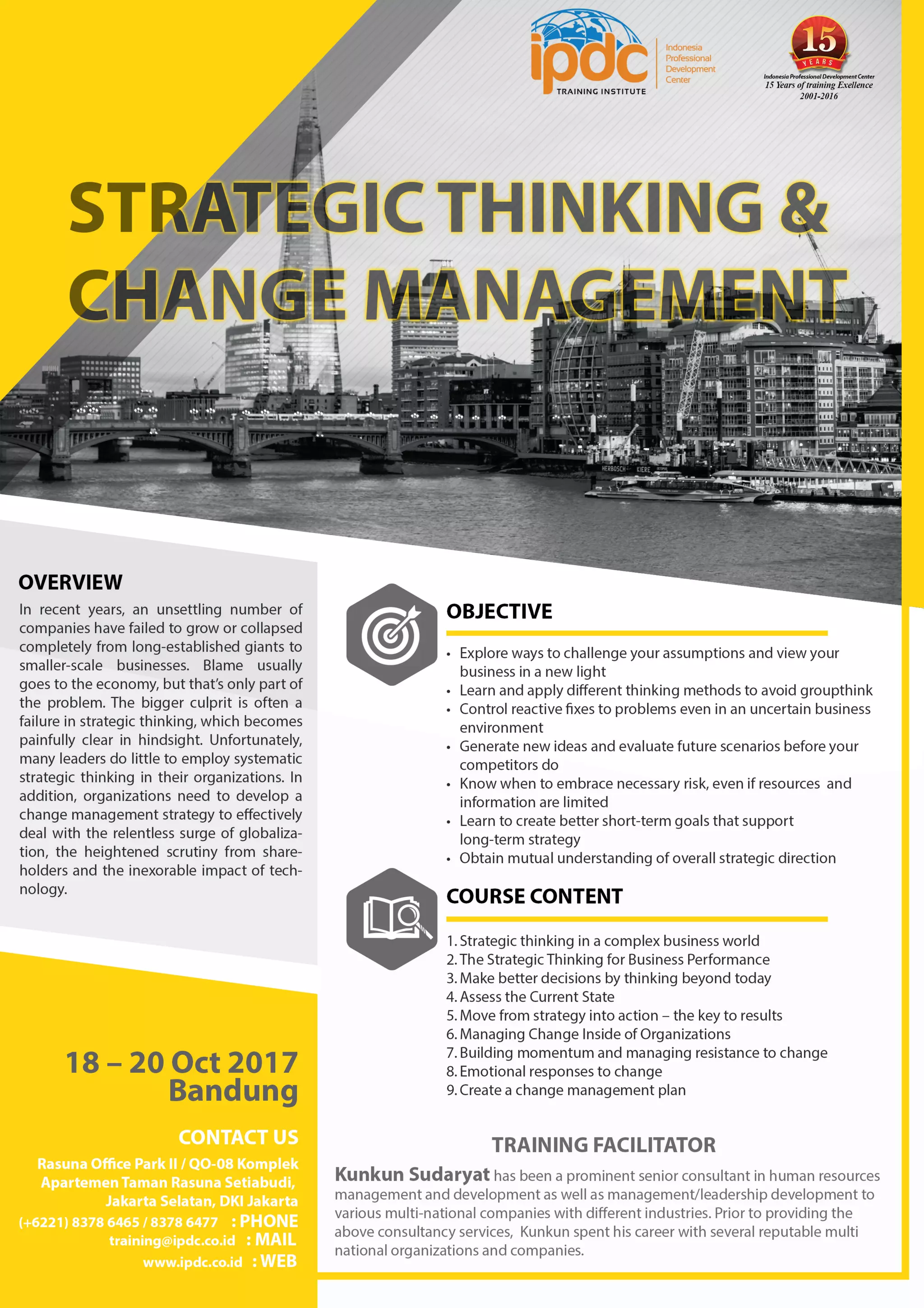 Strategic Thinking & Change Management | PDF
