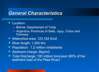 Strategic Action Program for For the Binational Basin of the Bermejo River : Slide Presentation ...