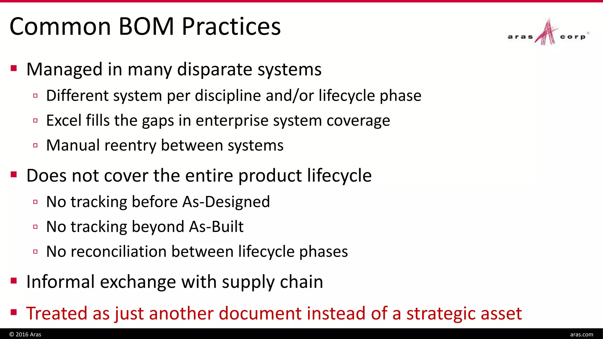 Strategic BOM Management | PDF