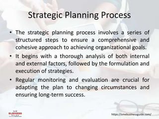 Explore the Steps of Business Strategic Planning Process | PPTX
