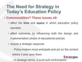 Strategic Education Governance | PPTX
